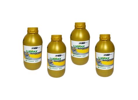 Óleo 2 Tempos fc Semissintético Lubrax 200 ml 4 Unidades o