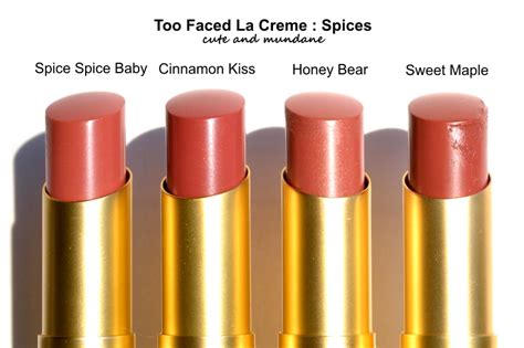Cute And Mundane Too Faced La Crème Color Drenched Lip Cream Lipstick