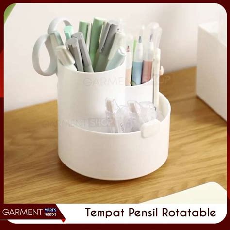 Promo Desktop Storage Organizer Stationery Tempat Kotak Pensil Bulpen