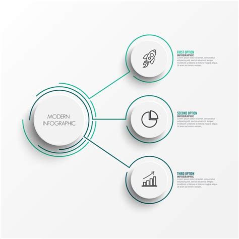 Premium Vector Abstract Elements Of Graph Infographic Template With Label