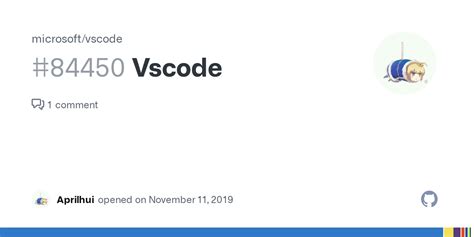 Vscode · Issue 84450 · Microsoftvscode · Github