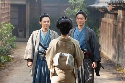 「青天を衝け」第16話。（奥左から）渋沢篤太夫（吉沢亮）、渋沢成一郎（高良健吾）（c）nhk スポニチ Sponichi Annex 芸能