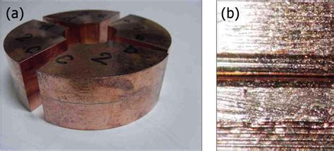 Cross Section Of Copper Sample For Brazing Test Download Scientific