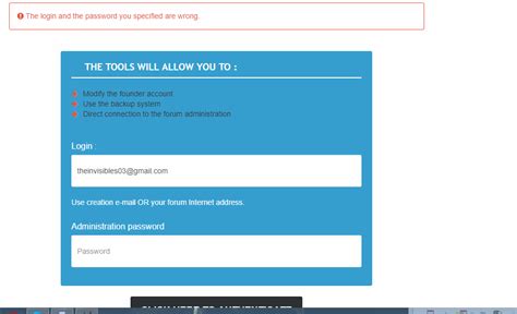 Unable To Log Forumotion Utils