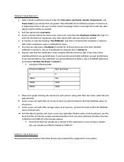 BUS 5663 Module 1 Excel Exercises Updated 2 1 Docx Module 1 Excel