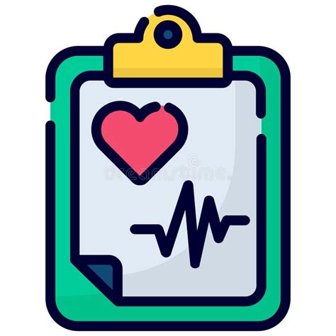 Medical Report Icon Stock Vector Illustration Of Promotion 259970097