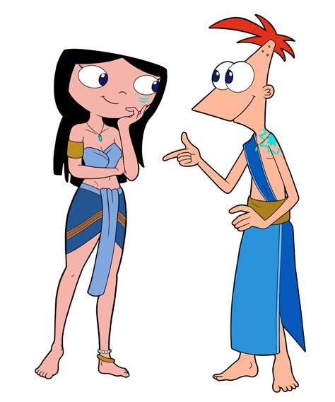 Phineas And Isabella In Atlantis By Sajojo On Deviantart