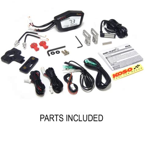 Koso Motorcycle Speedos Gauges Moore Speed Racing