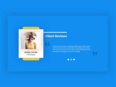 Client Review Section Keynote Design Testimonials Design Web Design