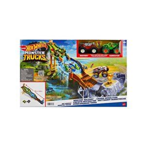 Mattel Hot Wheels Monster Trucks Heyecanlı Yarışlar Oyun Seti Hgv12 ...