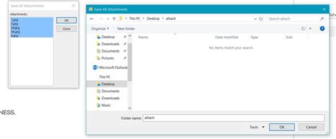 solved cannot save all attachments in outlook 365 business experts