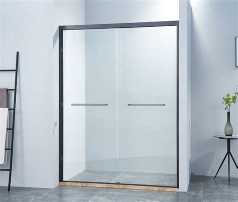 Double Sliding Bypass Shower Door Alsaedi