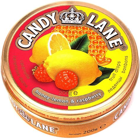 Леденцы "Candy Lane" Мед-лимон и малина 200 гр. - купить с доставкой по ...