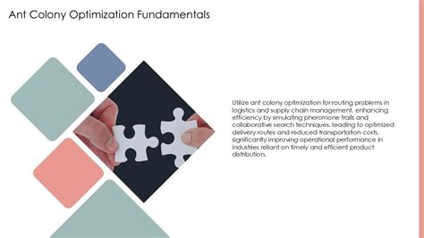 ant colony optimization fundamentals metaheuristic ppt slides st ai ss