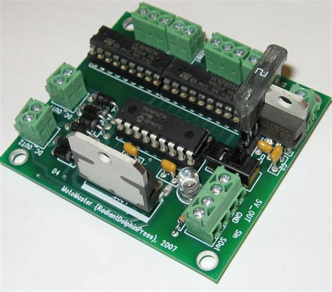 Pic Pc Uart Dcstepper Serial Motor Controller Arduino Raspberry Pi