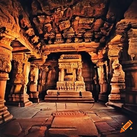 Badami Cave Temple Architecture On Craiyon
