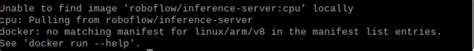 Cant Pull From Roboflow Docker Container In Raspberry Pi 4 Community Help Roboflow