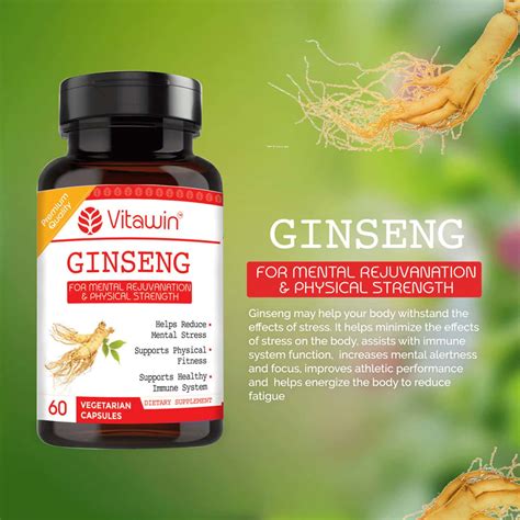 Buy Vitawin Ginseng For Strength Stamina And Energy Herbal Nutrition