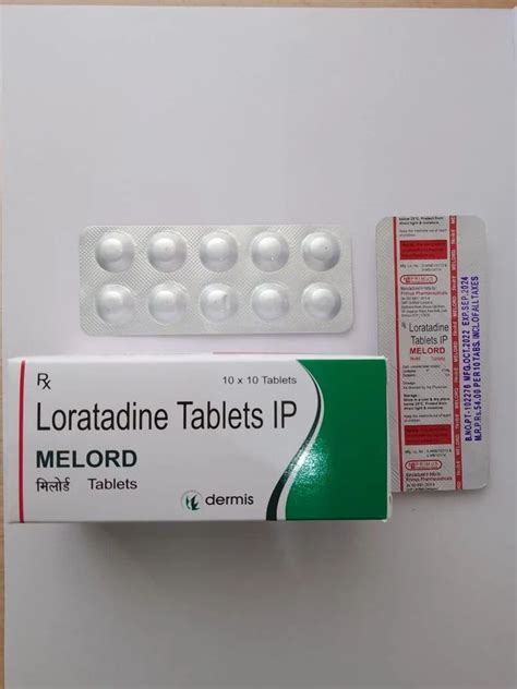 Loratadine 10 Mg Tablets For Hospital At ₹ 540 Box In Ambala Id