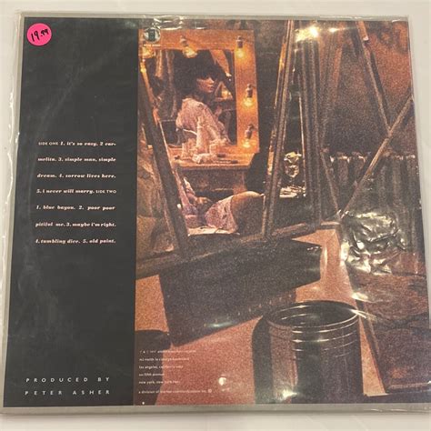 Linda Ronstadt Simple Dreams Vinylgoatstl