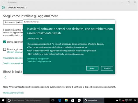 download e novità di windows 10 release preview build 10586 446