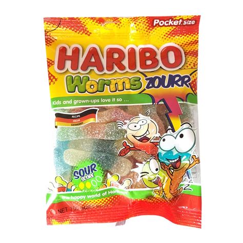 [하리보] 웜즈 사우어 80g X 10개입 1박스 Haribo 젤리 홈플러스 택배배송