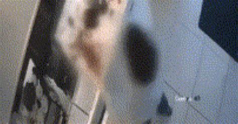 환풍기 끄라고카페 찾아와 음식물쓰레기 던진 윗집 가족들