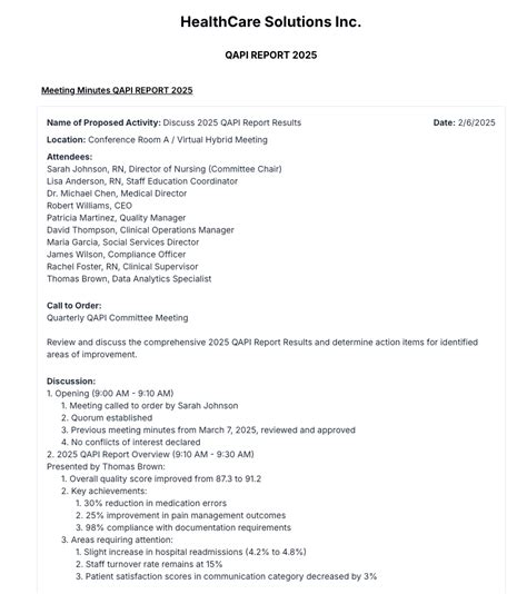 Comprehensive Reporting