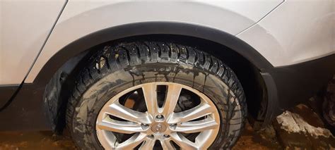 Резиновые арки — Hyundai ix35, 2 л, 2011 года | тюнинг | DRIVE2