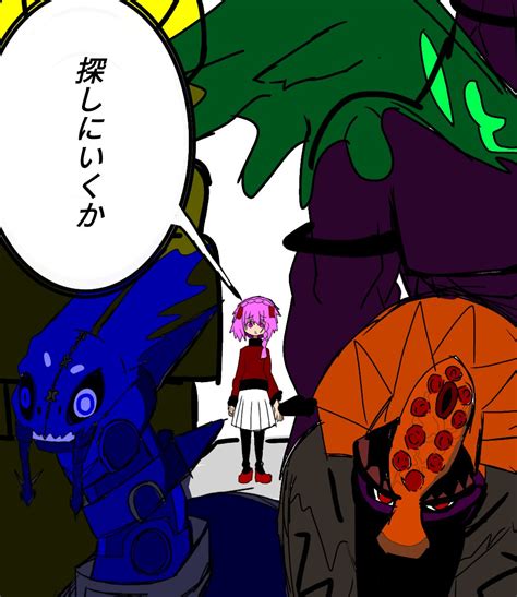 「夢覚ちゃん と擬擬擬仮 達 創作イラスト オリキャラ 」茨木 泰巳の漫画