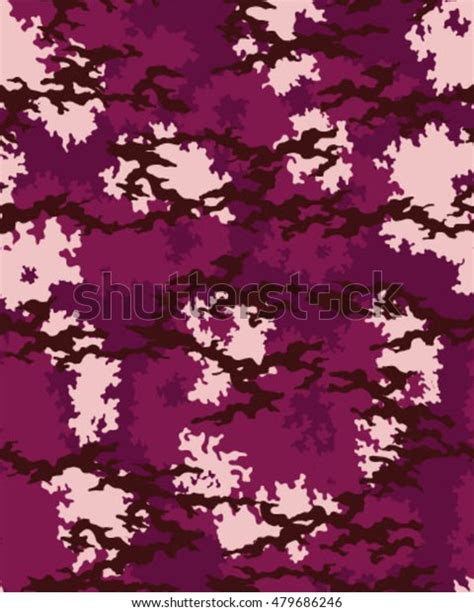 Fashionable Camouflage Pattern Vector Illustrationmillatry Print Stock Vector Royalty Free