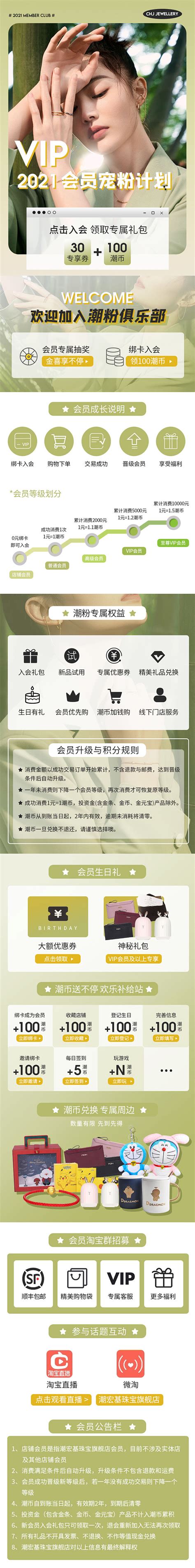 会员页面会员制度