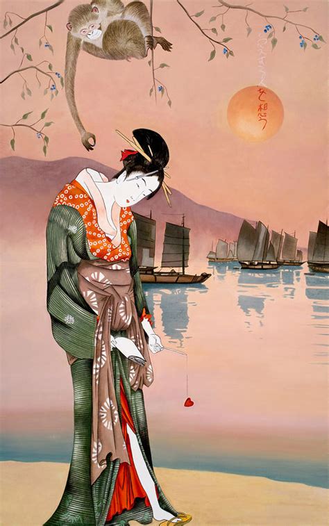 Fishing For Love Painting By Douglas Fincham Fine Art America