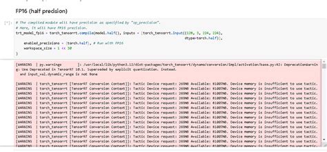 Torch TensorRT Notebook Examples From The Official Repo TensorRT