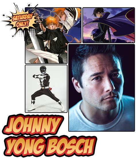 Johnny Yong Bosch Corpus Christi Comic Con