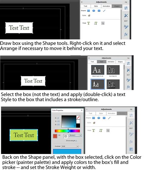 Solved Add Border Outline To Text Adobe Product Community