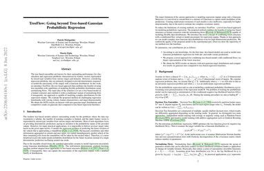 TreeFlow Going Beyond Tree Based Gaussian Probabilistic Regression