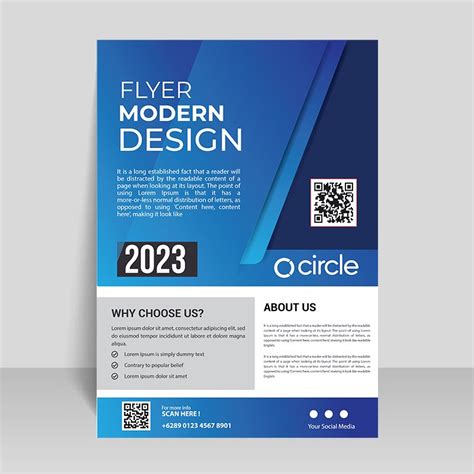 Qr Code Flyer Design Template For Free Freepng