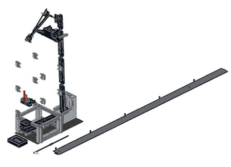 Lego Moc Gbc Miniloop Tower Components By Randombrick23 Rebrickable Build With Lego