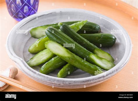 Mini Cucumber Pickles Stock Photo Alamy