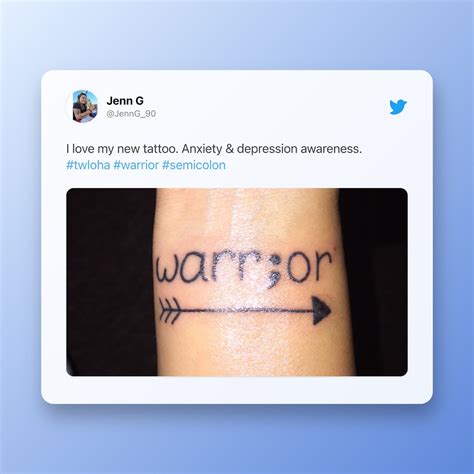 14 Semicolon Tattoo Ideas To Give You Hope