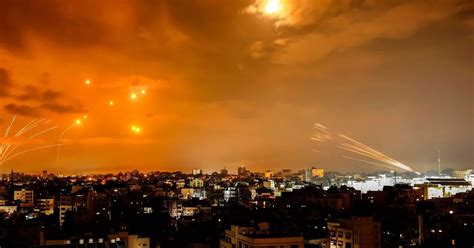 Air Strikes Pound Gaza After Hundreds Of Israelis Killed In Hamas