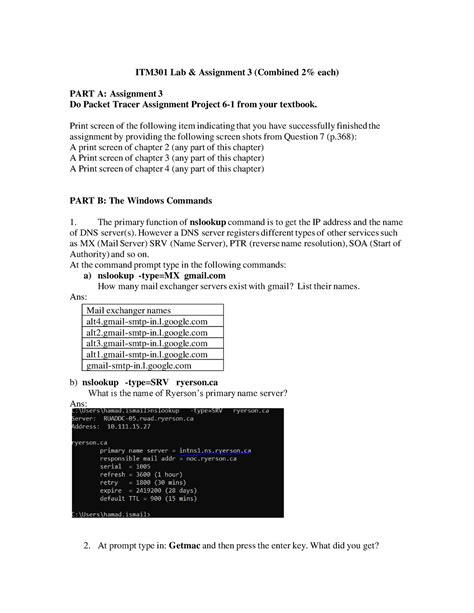 Itm301 Lab Assign 3 1 Itm301 Lab And Assignment 3 Combined 2 Each