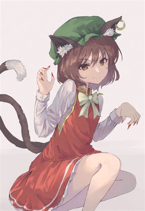 Chen Touhou Drawn By Menotoa Danbooru