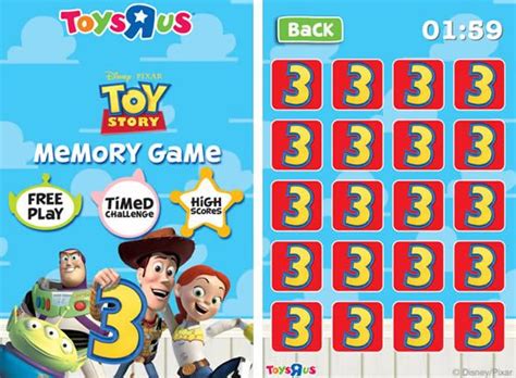 토이스토리 카드뒤집기 게임 이벤트 memory games play time pixar landing promotion