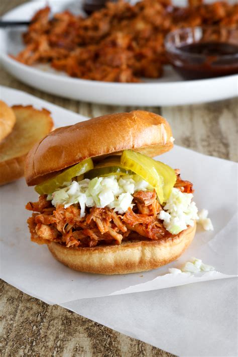 Dutch Oven Pulled Chicken Layers Of Happiness