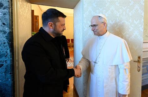 Pope Meets With Ukrainian President Vatican News