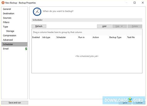 Windows Backup Scheduler Hromideal