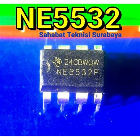 Jual Ne5532 Dip 8 Ic 5532 Ic Preamp Tone Control Ic Mixer Audio
