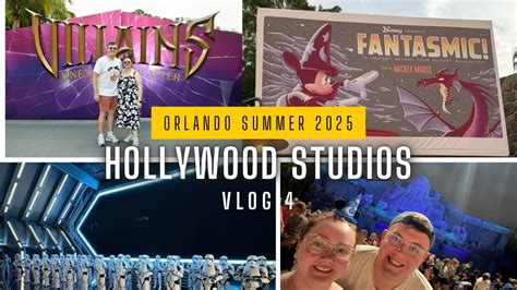 Hollywood Studios Vlog 4 Summer Updates 2025 Fantasmic Priority